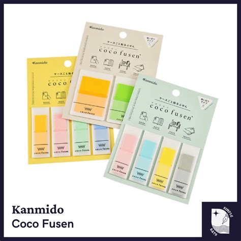[on Hand] Kanmido Coco Fusen Sticky Note Tape Shopee Philippines