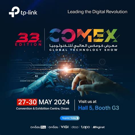 Tp Link Mea On Linkedin Tp Tplink Innovationunleashed Omada Vigi Tapo Soho Oman Comex2024
