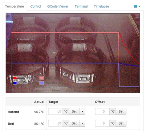 Github Jneilliii Octoprint Webcamtempgraph A Simple Plugin To Show