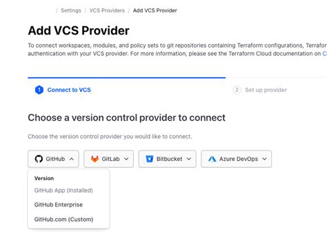 Terraform Enterprise Cloud GitHub App Already Installed Or Greyed Out HashiCorp Help Center