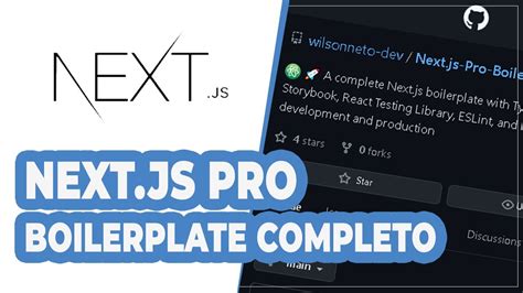 Nextjs Pro Boilerplate Completo Para Iniciar Seus Projetos