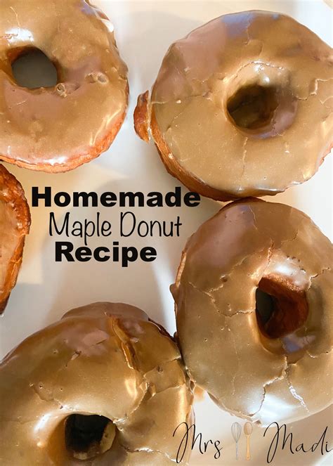 Maple Glazed Donut Recipe