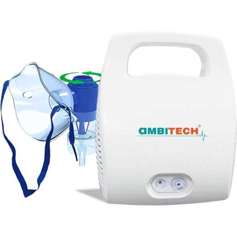 Ambitech Compressor Nebulizer Machine Kit White Made In India Nebulizer White Price In India
