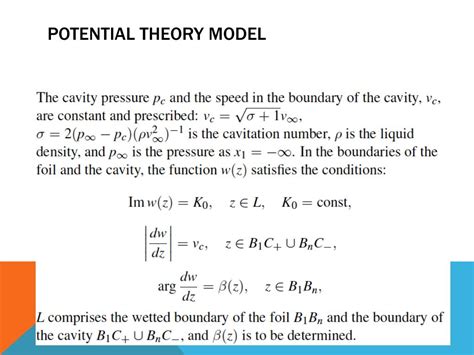 Ppt Large Deflection Of A Supercavitating Hydrofoil Powerpoint
