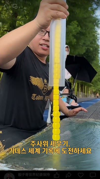 주사위 세우기 기네스 세계 기록에 도전하세요 Youtube