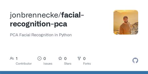GitHub Jonbrennecke Facial Recognition Pca PCA Facial Recognition In Python