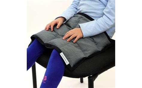 Sensacalm Weighted Lap Pad Large Gray Sensory