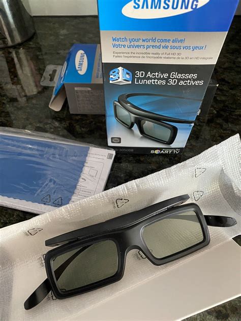 Samsung SSG-3050GB Stereoscopic 3D Active Glasses - Black Set Of 2 ...