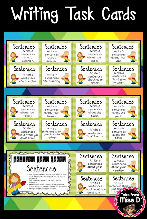 Writing Task Cards