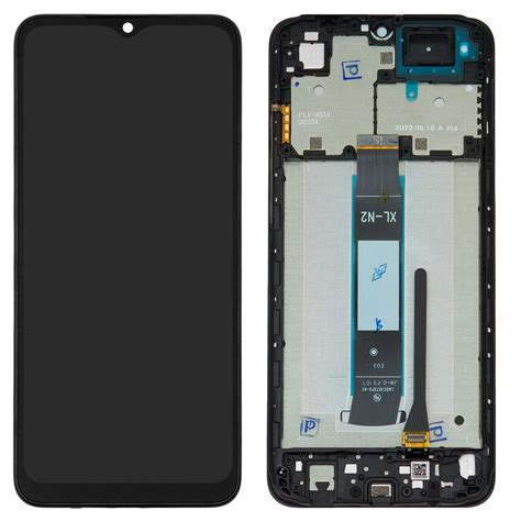 Lcd Compatible With Xiaomi Redmi A2 Redmi A2 Plus Black With Frame Original Prc All Spares