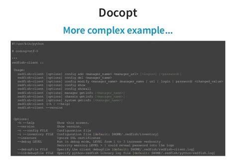 Docopt