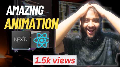 Use This Animation In Your Next Project Animation On Scroll In React And Next Js Youtube