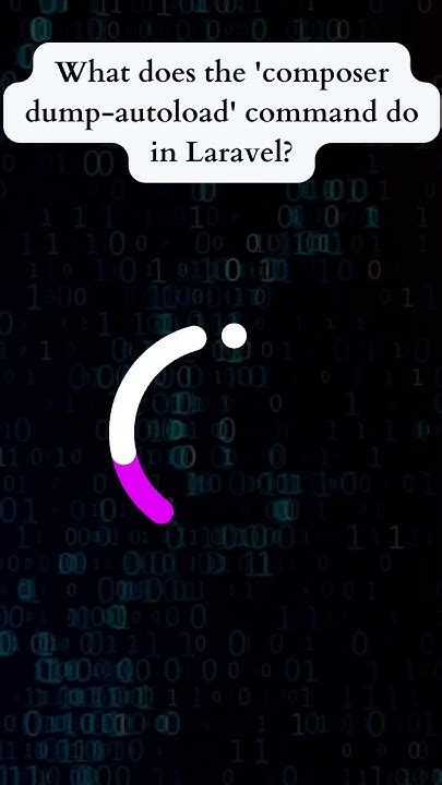 Question What Does The Composer Dump Autoload Command Do In Laravel