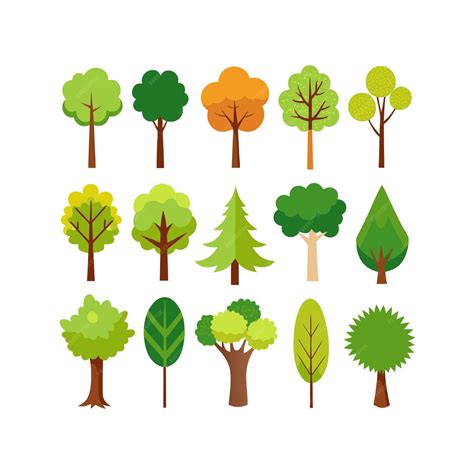 A Collection Of Trees Including One That Has The Word Quot Trees Quot
