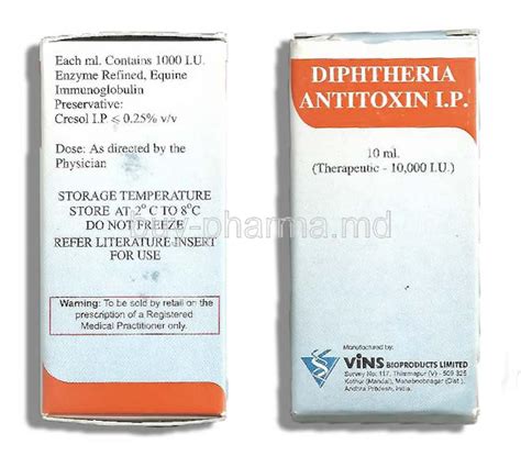 Buy Diphtheria Antitoxin Vial Online
