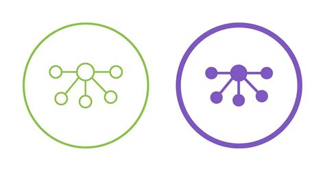 Nodes Vector Icon 24845625 Vector Art At Vecteezy