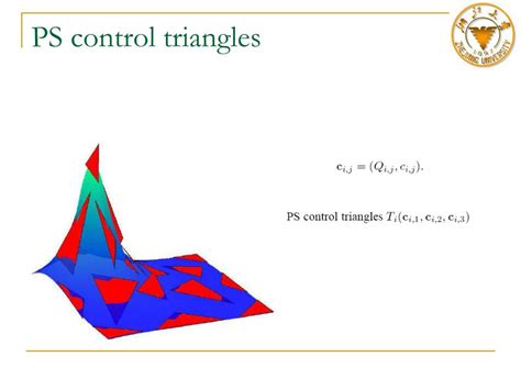 Ppt Computer Aided Geometric Design With Powell Sabin Splines