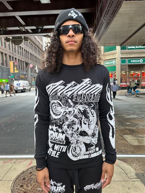Motor Long Sleeve T Iridium Clothing Co