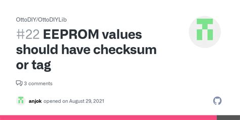 eeprom values should have checksum or tag · issue 22 · ottodiy