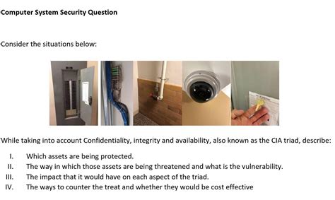 Solved Computer System Security Question Consider The