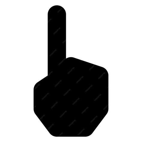premium vector index finger cursor icon hand pointer icon