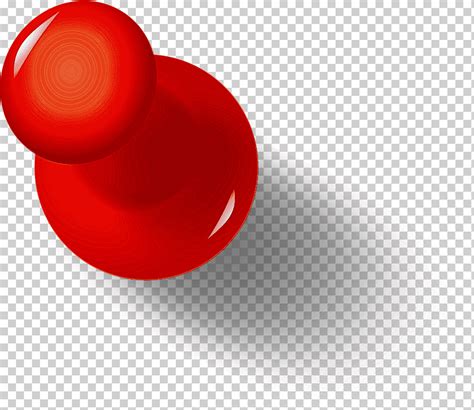 Pin De Dibujo, Chincheta, Blog, Rojo png | Klipartz