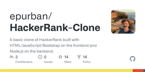 Github Epurbanhackerrank Clone A Basic Clone Of Hackerrank Built