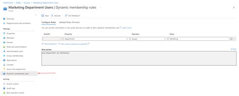 Azure AD Create Dynamic Groups A Cloud Guy