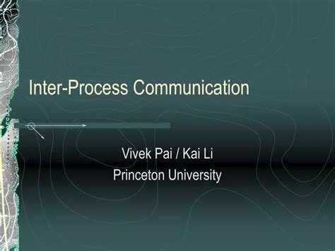 PPT Inter Process Communication PowerPoint Presentation Free Download ID 4426495