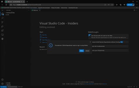 Infinite Modal From Vscode Dev Issue Microsoft Vscode GitHub