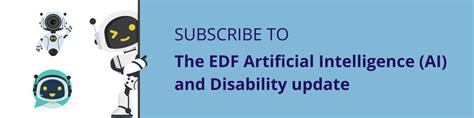 Disability Inclusive Artificial Intelligence Ai European Disability Forum