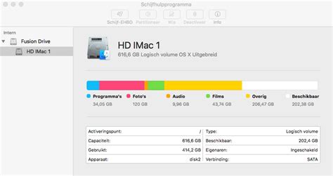macos missing space on fusion drive partition problem ask different