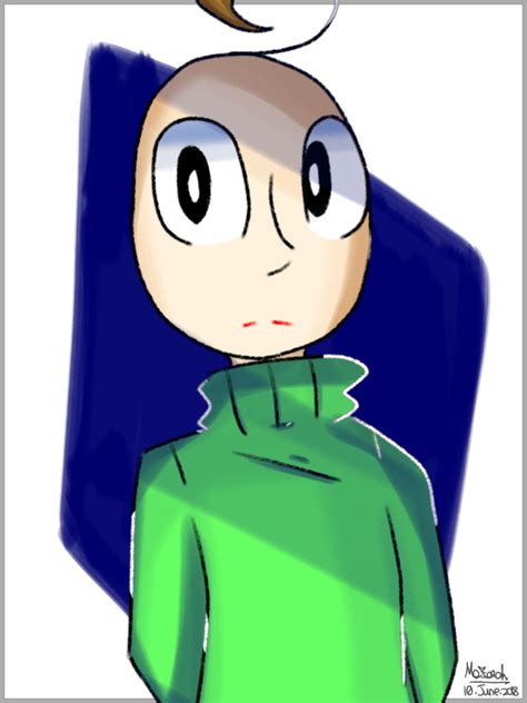 Uhh Its A Doodle Of Baldi By Wafflebunnypie On Deviantart