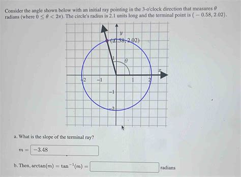 solved consider the angle shown below with an initial ray pointing in