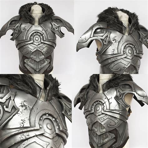Nordic Carved Armor From Skyrim Pattern Tutorial Cosplay Foam Armor Etsy Skyrim Cosplay