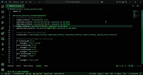 Prodigyinfotech Python Cybersecurity Regex Achievement Success