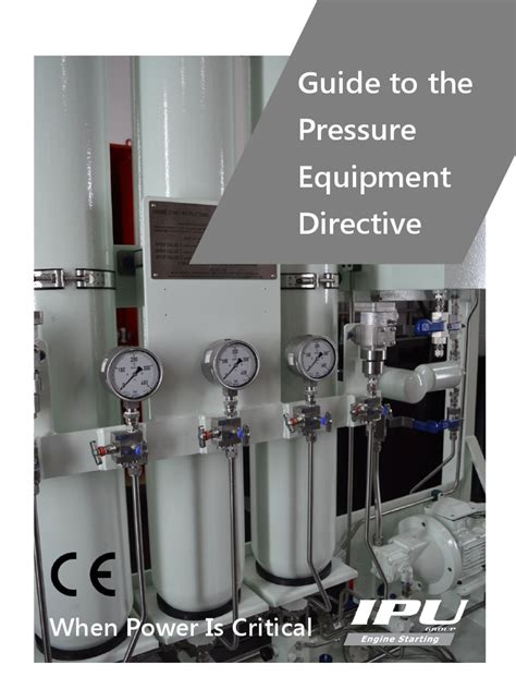 Pressure Equipment Directive Guide Pdf Pipe Fluid Conveyance Nature