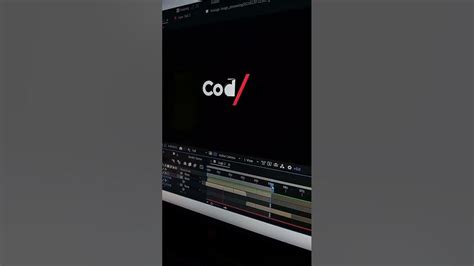 speaks action coding animated logo lovecoding aftereffects