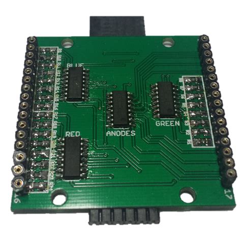Elite 8x8 Rgb Led Matrix Driver Board From Zhipps On Tindie