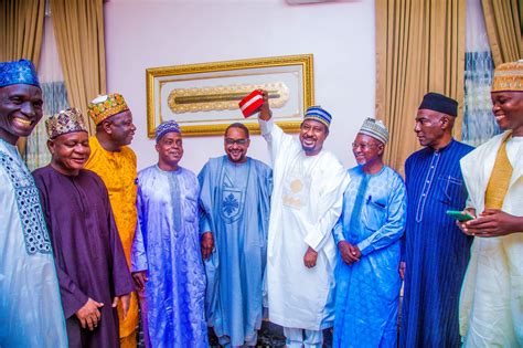 Barau Receives Kano Govs Aide Who Dumped Nnpp For Apc Daily Trust