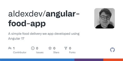 Github Aldexdev Angular Food App A Simple Food Delivery We App Developed Using Angular