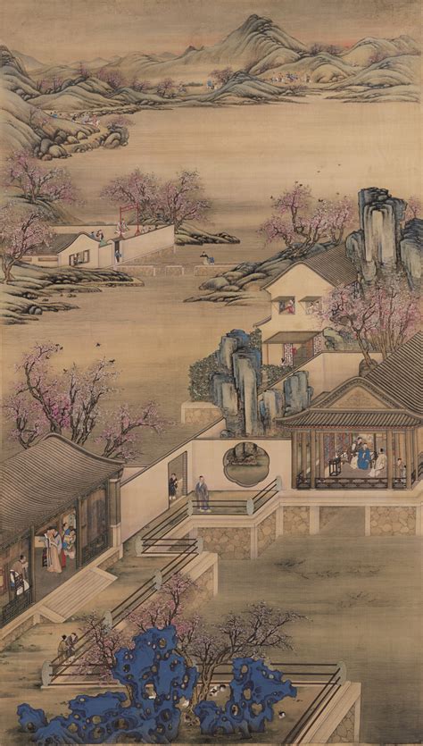 Anonymous Old Summer Palace — Appreciating Peach Blossoms In The Third