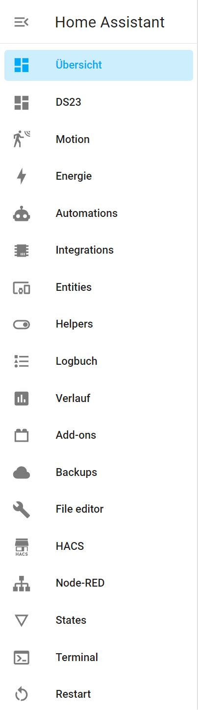 I Added Frequently Used Settings Pages To My Sidebar Entities Automations Integrations Etc