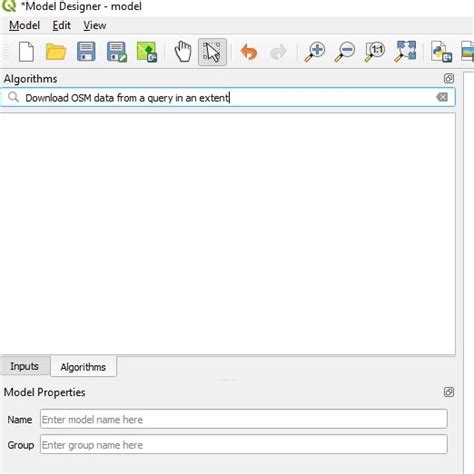 Qgis Model Designer Available Algorithms Geographic Information