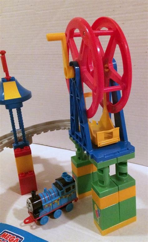 Mega Bloks Thomas Train At The Sodor Fair Carnival Building Blocks Rare