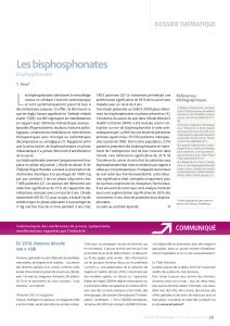 Les Bisphosphonates