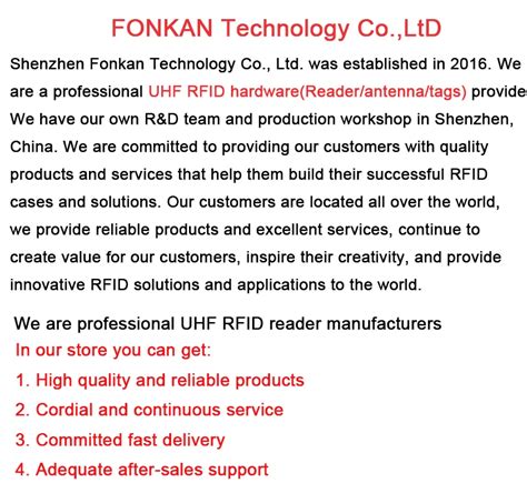 Fonkan Fm 503 Uhf Rfid Reader Module For Arduino And Raspberry Pi Oem