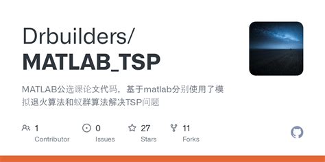 Github Drbuilders Matlab Tsp Matlab Matlab Tsp