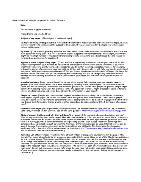 Research Paper Proposal Sample Free Download