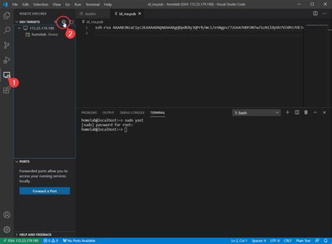 Add SSH Key To VS Code And Connect To A Host